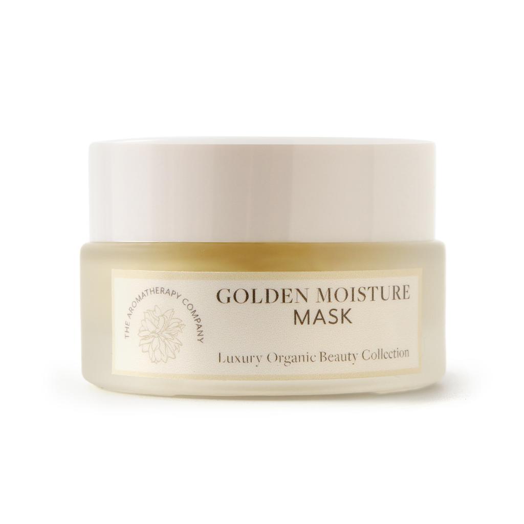 Golden Moisture Mask | Luxury Organic Face Mask – The Aromatherapy Company